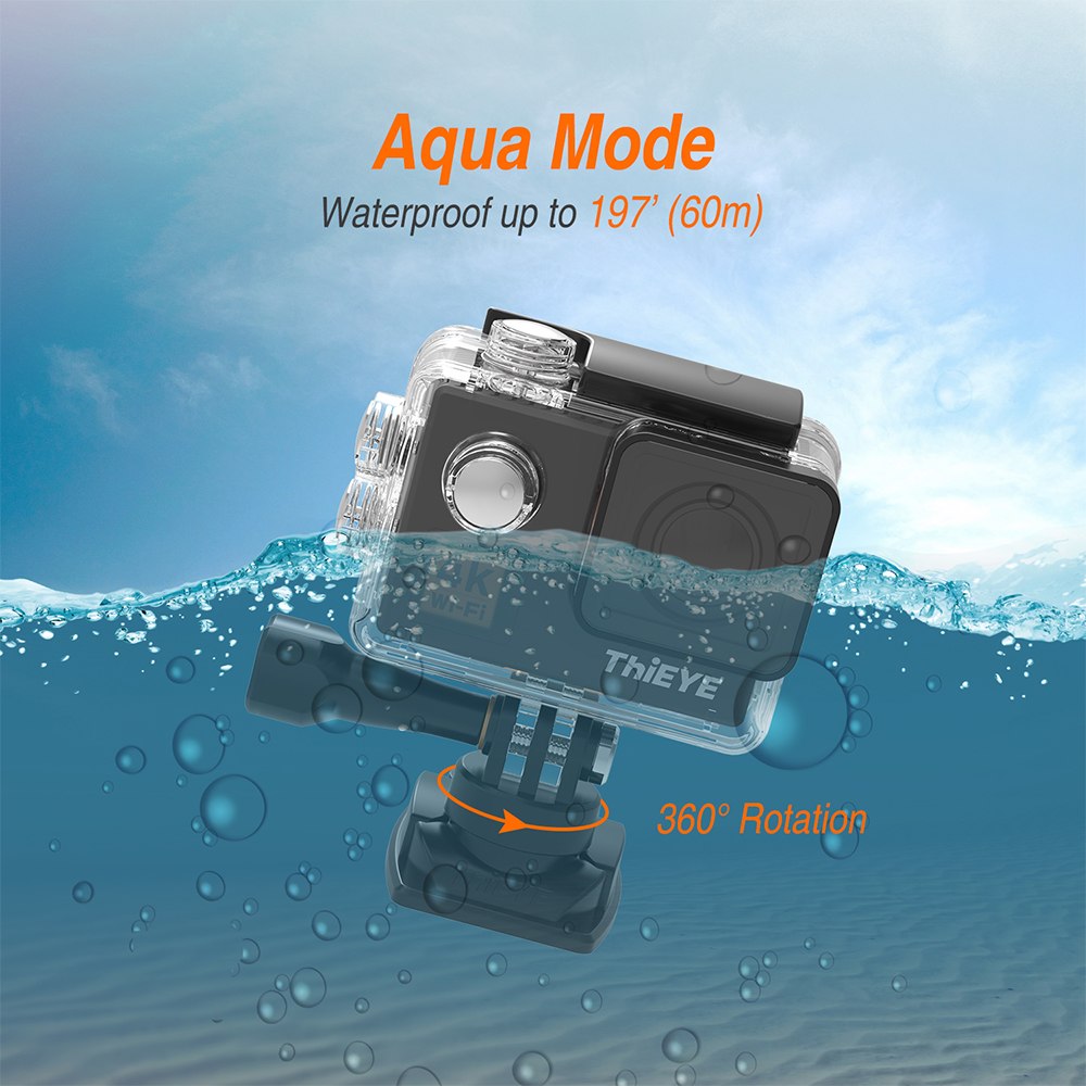 4K Ultra HD Action Camera with Gyro Stabilizer - Travelular