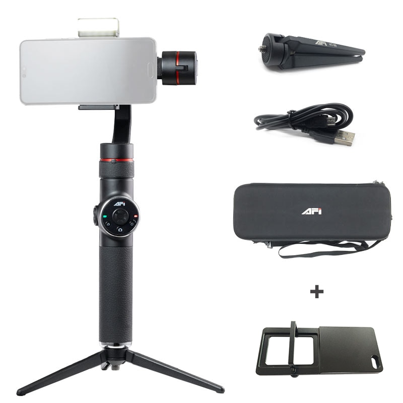 3-Axis Handheld Phone Stabilizer with Light - Travelular